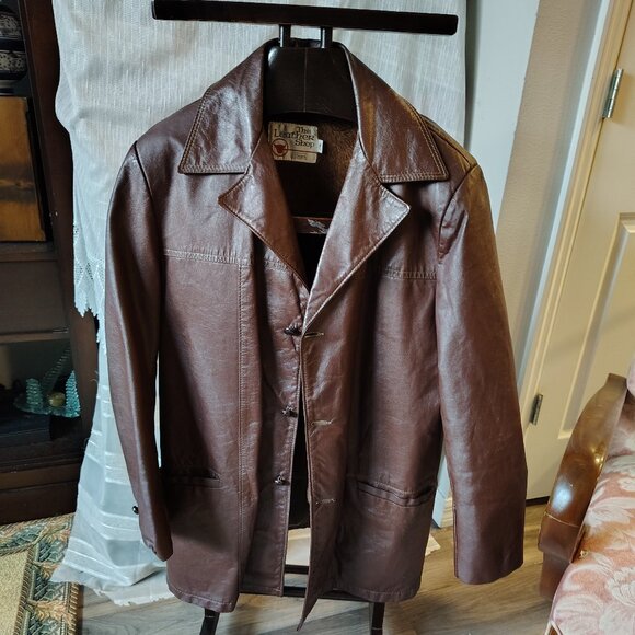 Sears Leather Shop | Jackets & Coats | Vintage 97s Sears Leather Shop Jacket Mens 44 | Poshmark